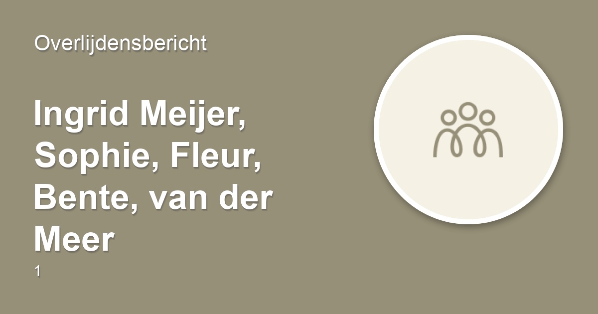 Ingrid Meijer, Sophie, Fleur, Bente, van der Meer 17 juli 2014 ...