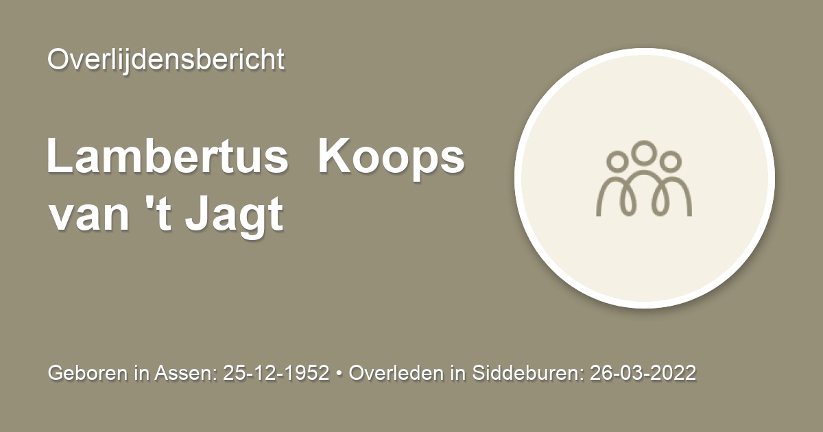 Koops Van T Jagt Y Administratief Medewerker Centraal Justitieel
